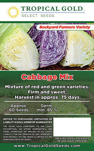 CABBAGE MIX – Tropical Gold Seeds