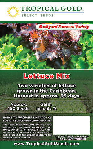LETTUCE MIX – Tropical Gold Seeds